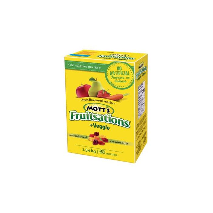 Motts Fruitsations Assorted Fruit Shapes Snacks